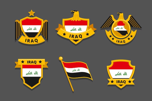Vibrant Collection of Iraqi National Emblems and Symbols | Jiffy Designs