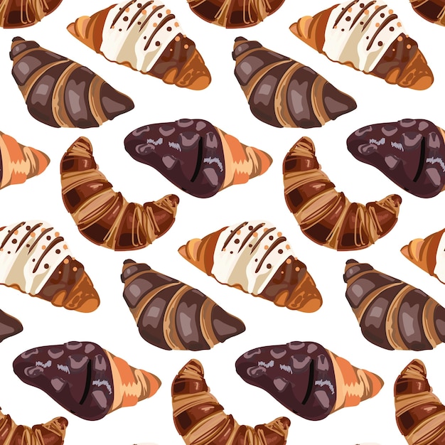 Delectable Chocolate-Dipped Croissant Delight | Jiffy Designs