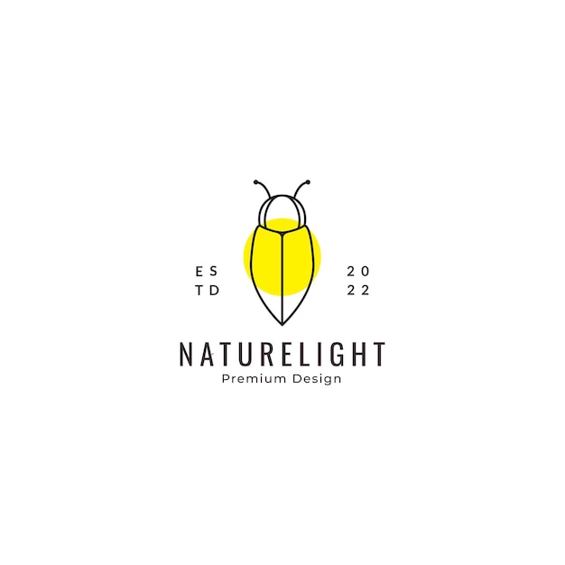 Vibrant Firefly Emblem: Illuminating Premium Design | Jiffy Designs