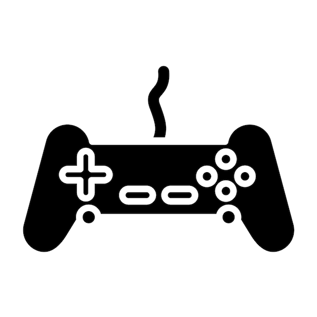 Sleek and Iconic Video Game Controller Silhouette | Jiffy Designs