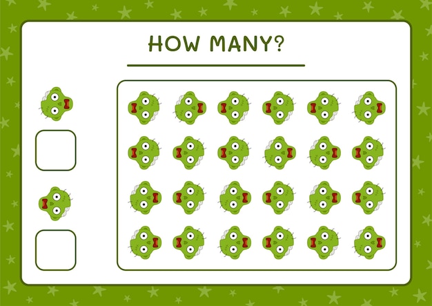 Counting Green Alien Creatures on Starry Background | Jiffy Designs