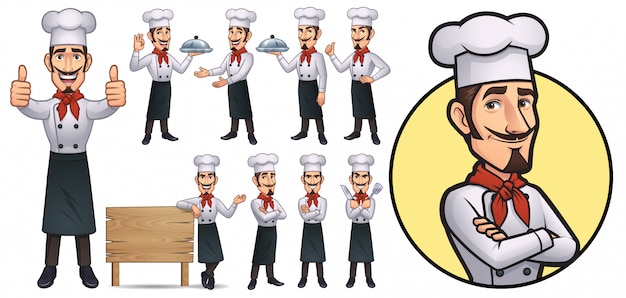 Cheerful Chefs Serving Up Culinary Delights | Jiffy Designs