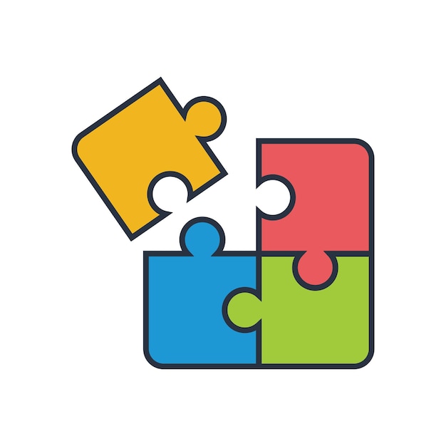 Vibrant Puzzle Pieces Forming a Unique Design | Jiffy Designs
