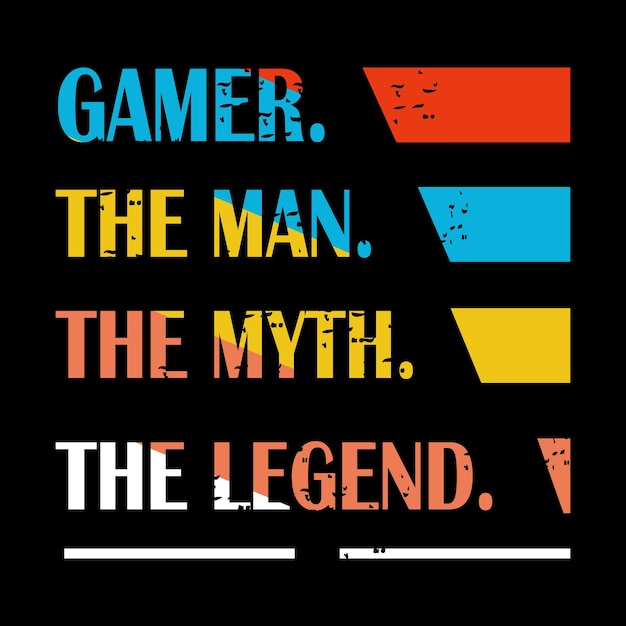 The Legendary Gamer: A Retro-Inspired Icon | Jiffy Designs