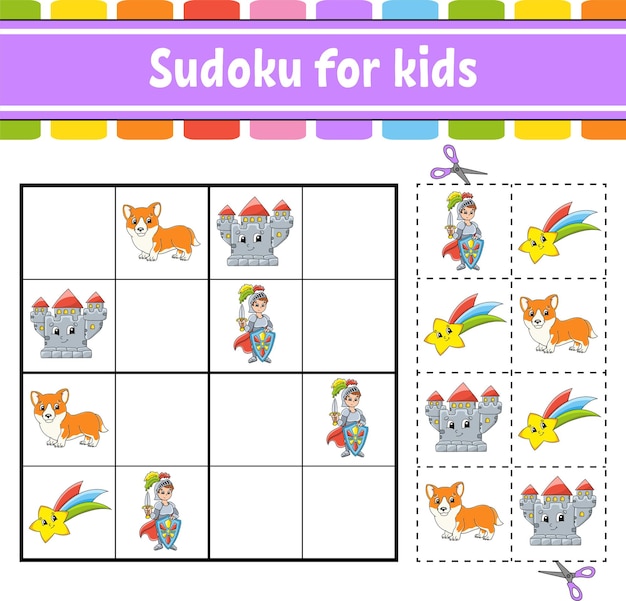 Whimsical Animal-Themed Sudoku for Kids | Jiffy Designs
