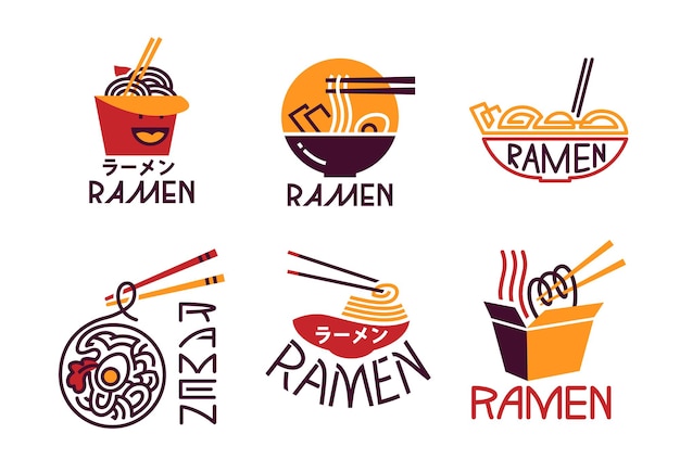 Delectable Ramen Delight: A Vibrant Collection of Iconic Noodle Designs ...