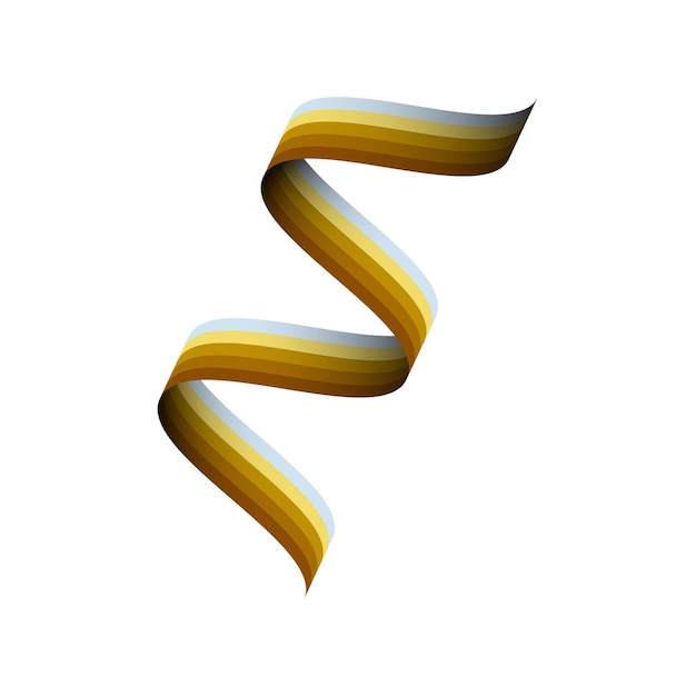 Vibrant Ribbon: Flowing Curves of Warm Hues | Jiffy Designs