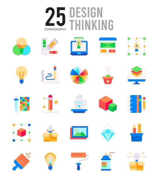 Vibrant Symbols of Creative Ideation and Problem-Solving | Jiffy Designs