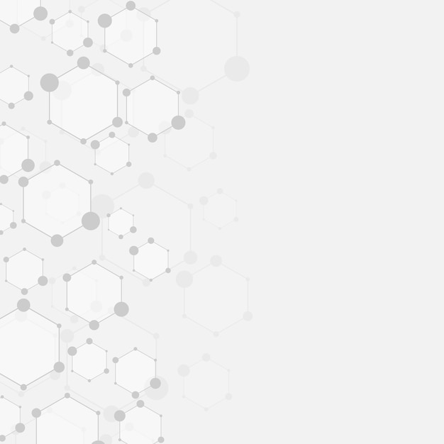 Intricate Gray Molecular Structure Pattern on White Background | Jiffy ...