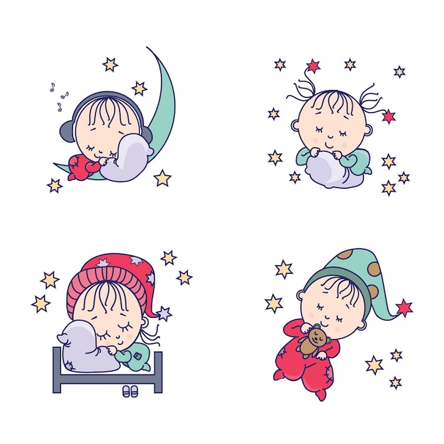 Charming Collection of Cozy Bedtime Illustrations for Children | Jiffy ...