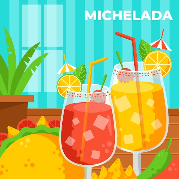 Refreshing Michelada Cocktails with Vibrant Citrus Accents | Jiffy Designs