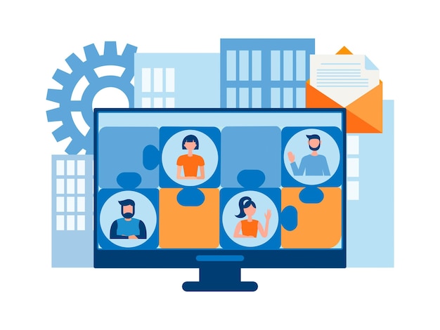 Diverse Team Collaboration in a Modern Digital Workspace | Jiffy Designs
