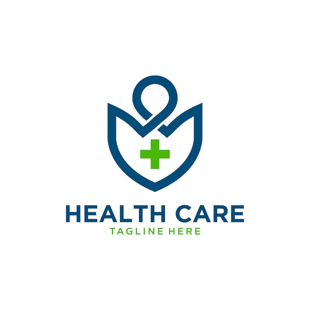 Caring Shield with Cross: A Symbol of Compassionate Health Services ...