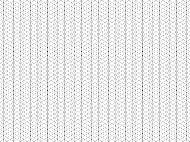 Elegant Isometric Grid Pattern in Shades of Gray | Jiffy Designs