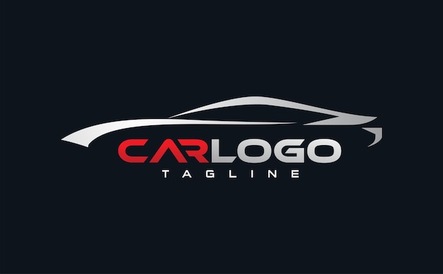 Sleek and Stylish Car Logo with Minimalist Tagline | Jiffy Designs
