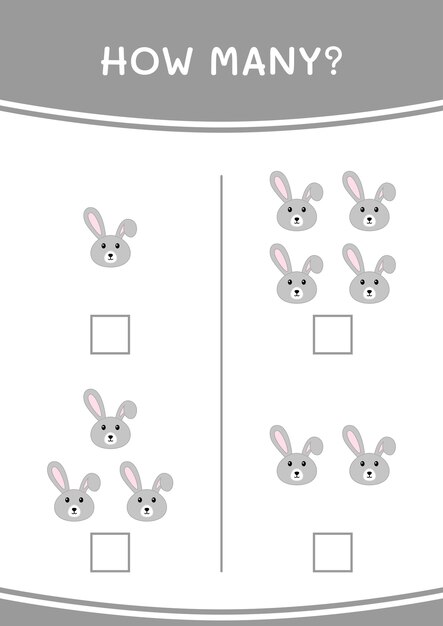Adorable Bunny Counting Activity for Kids | Jiffy Designs
