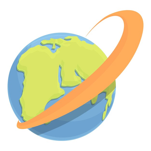 Vibrant Animated Globe with Swooping Orbit | Jiffy Designs