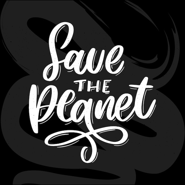 Powerful Typographic Design for Environmental Advocacy | Jiffy Designs