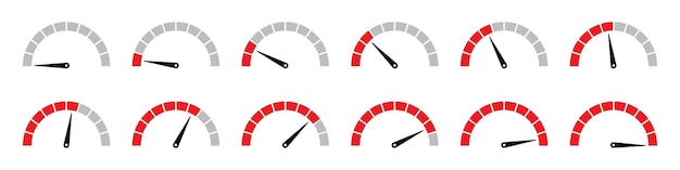 Vibrant Gauge Indicators Displaying Various Measurements | Jiffy Designs
