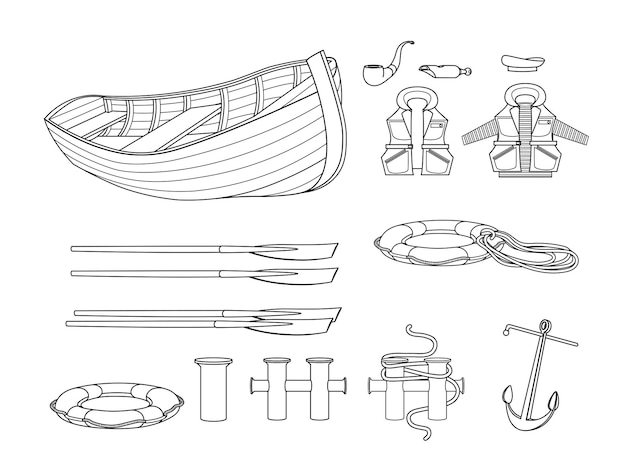 Nautical Essentials: A Versatile Collection of Seafaring Accessories ...