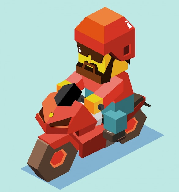 Vibrant Geometric Robot Sculpture with Expressive Details | Jiffy Designs