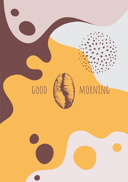 Vibrant Abstract Shapes Greet the Day with 'Good Morning' Message ...