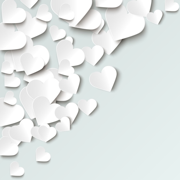 Scattered White Paper Shapes on Minimalist Background | Jiffy Designs