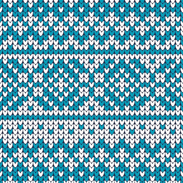 Vibrant Knitted Pattern with Geometric Shapes | Jiffy Designs