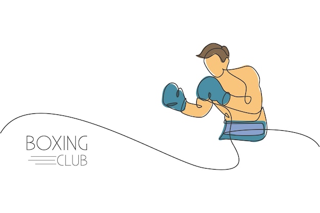 Powerful Boxer Punches Through the Ring in Boxing Club | Jiffy Designs