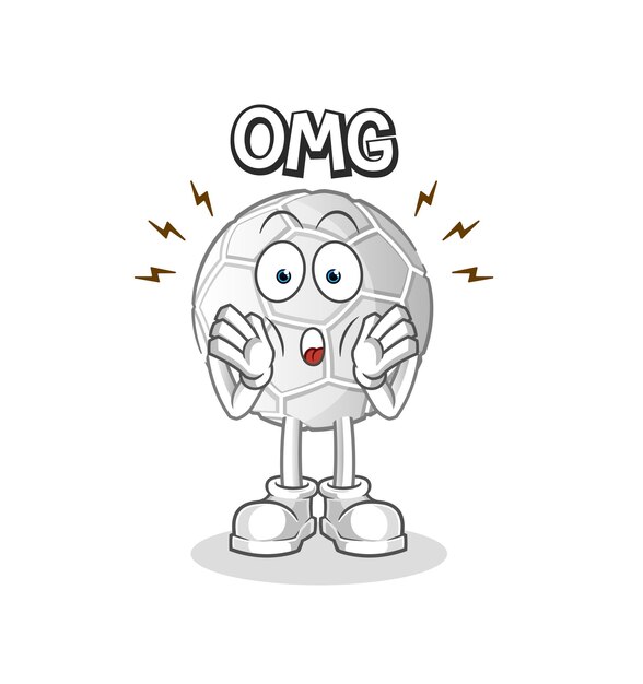 Adorable Cartoon Moon Character Expressing Surprise | Jiffy Designs