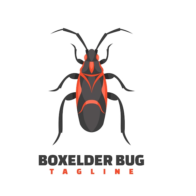Vibrant Boxelder Bug with Striking Geometric Design | Jiffy Designs