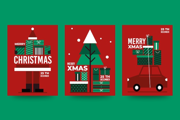 Festive Christmas Illustrations with Iconic Holiday Elements | Jiffy ...