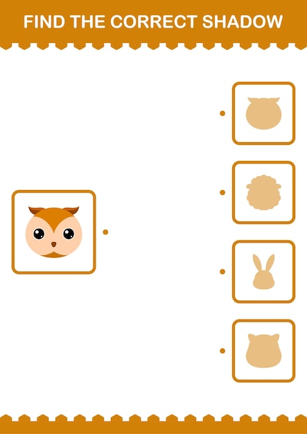 Adorable Animal Silhouettes: Match the Shadows | Jiffy Designs
