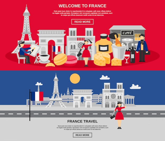 Iconic Landmarks and Vibrant Culture of France Captured in Charming ...