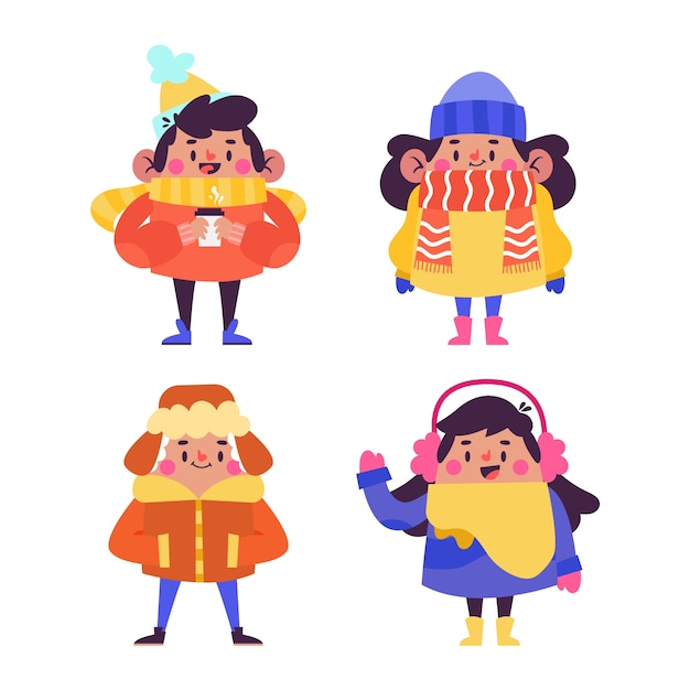 Vibrant Collection of Whimsical Character Illustrations | Jiffy Designs