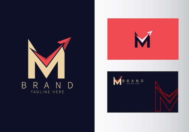 Elegant and Dynamic M Brand Logo Design | Jiffy Designs