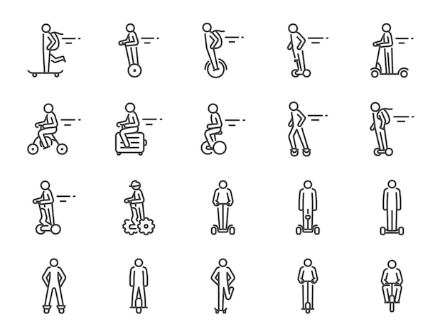 Diverse Collection of Stylized Human Pictograms for Versatile ...