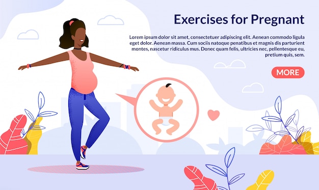 Expectant Mother Practices Gentle Pregnancy Exercises | Jiffy Designs