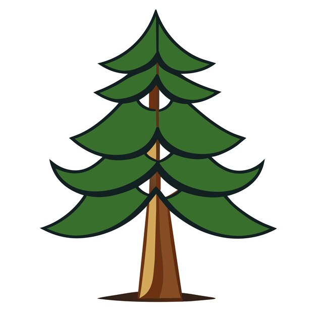 Majestic Evergreen Tree with Layered Branches | Jiffy Designs