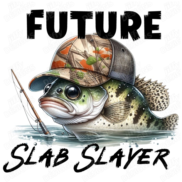 'Future Slab Slayer' Featuring Realistic Fish and Fishing Gear ...