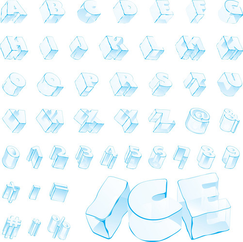 Ice Alphabet | Jiffy Designs