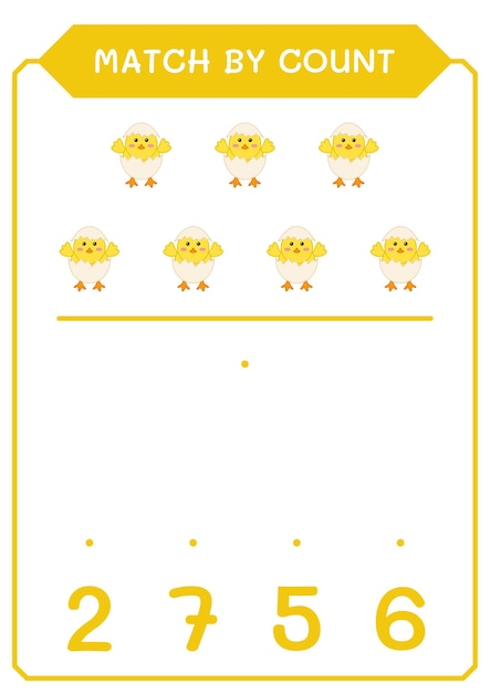 Cheerful Chick Counting Activity | Jiffy Designs