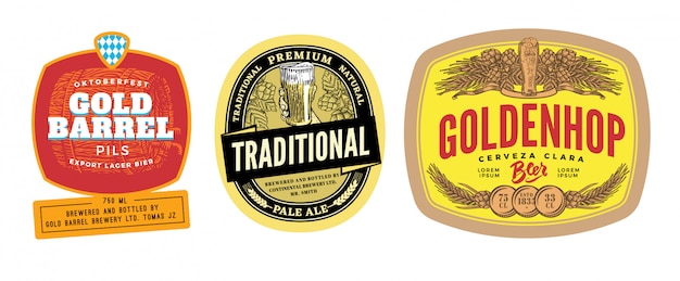 Vibrant Collection of Iconic Beer Labels and Logos | Jiffy Designs