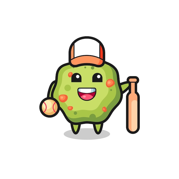 Cheerful Baseball-Themed Cactus Character Mascot | Jiffy Designs