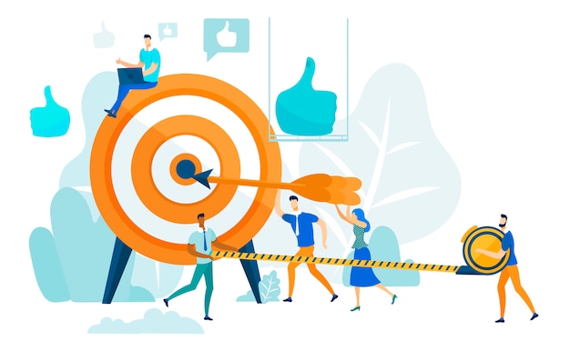 Collaborative Team Aiming for a Shared Goal | Jiffy Designs
