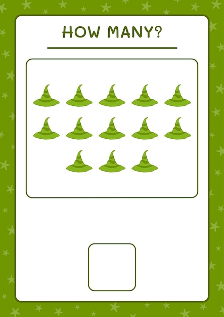 Counting Witches' Hats in a Magical Forest | Jiffy Designs