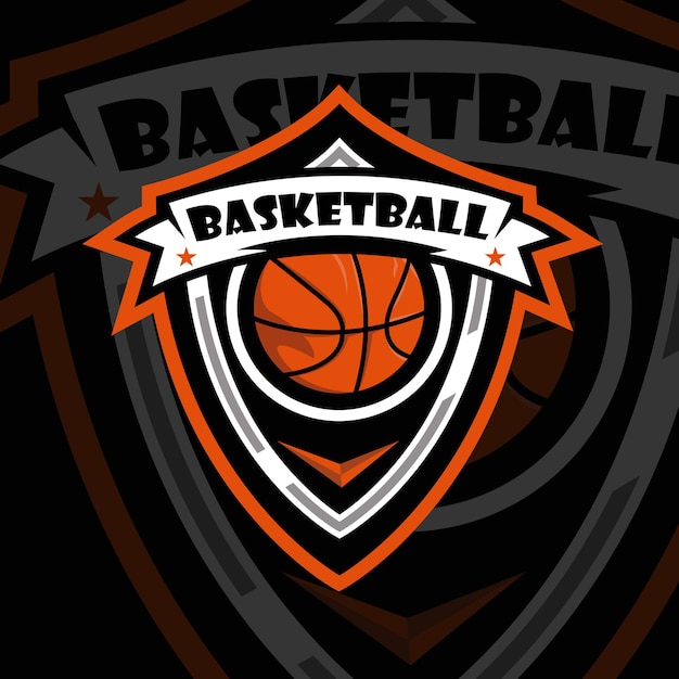 Vibrant Basketball Emblem with Dynamic Graphic Elements | Jiffy Designs