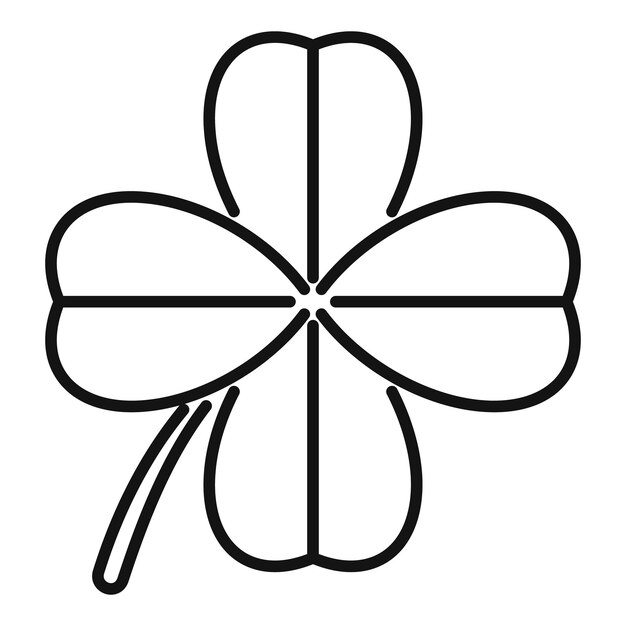 Elegant Monochrome Shamrock Emblem | Jiffy Designs