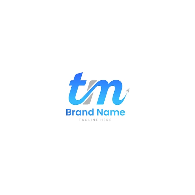 Vibrant and Modern TM Brand Logo Design | Jiffy Designs