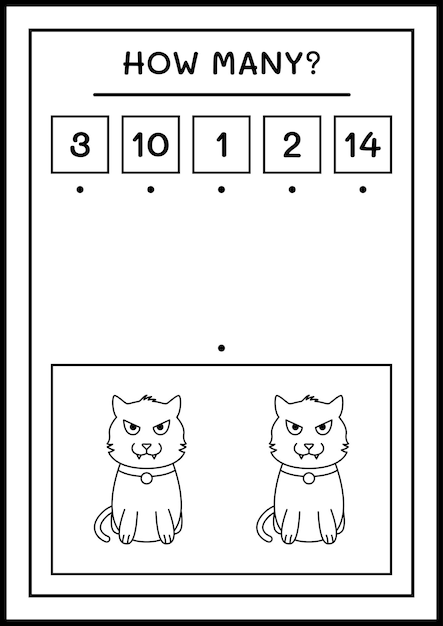 Counting Cats: A Playful Numerical Puzzle | Jiffy Designs